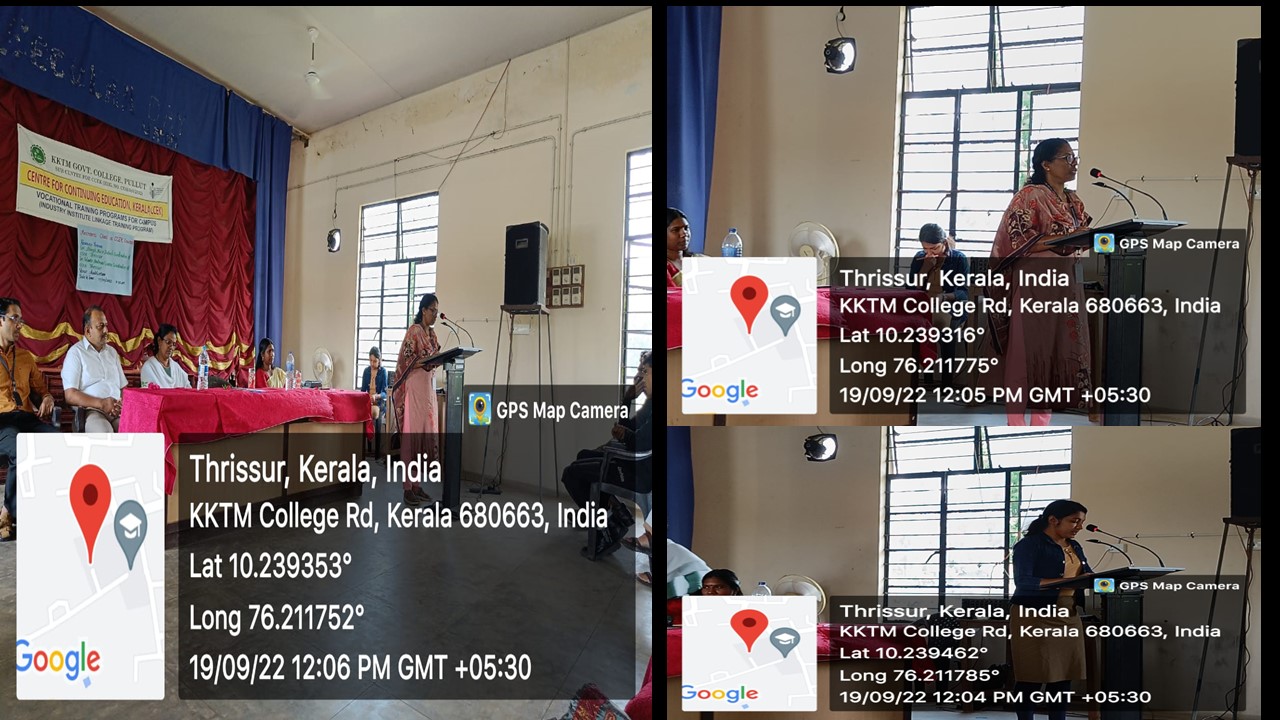 Centre for Continuing Education, Kerala (CCEK) – KKTM Government College