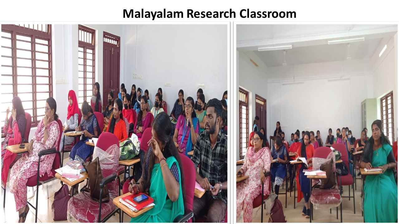 Research in Malayalam – KKTM Government College